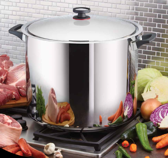 Olla de 60 cuartos con tapa marca Royal Prestige – DISNAT